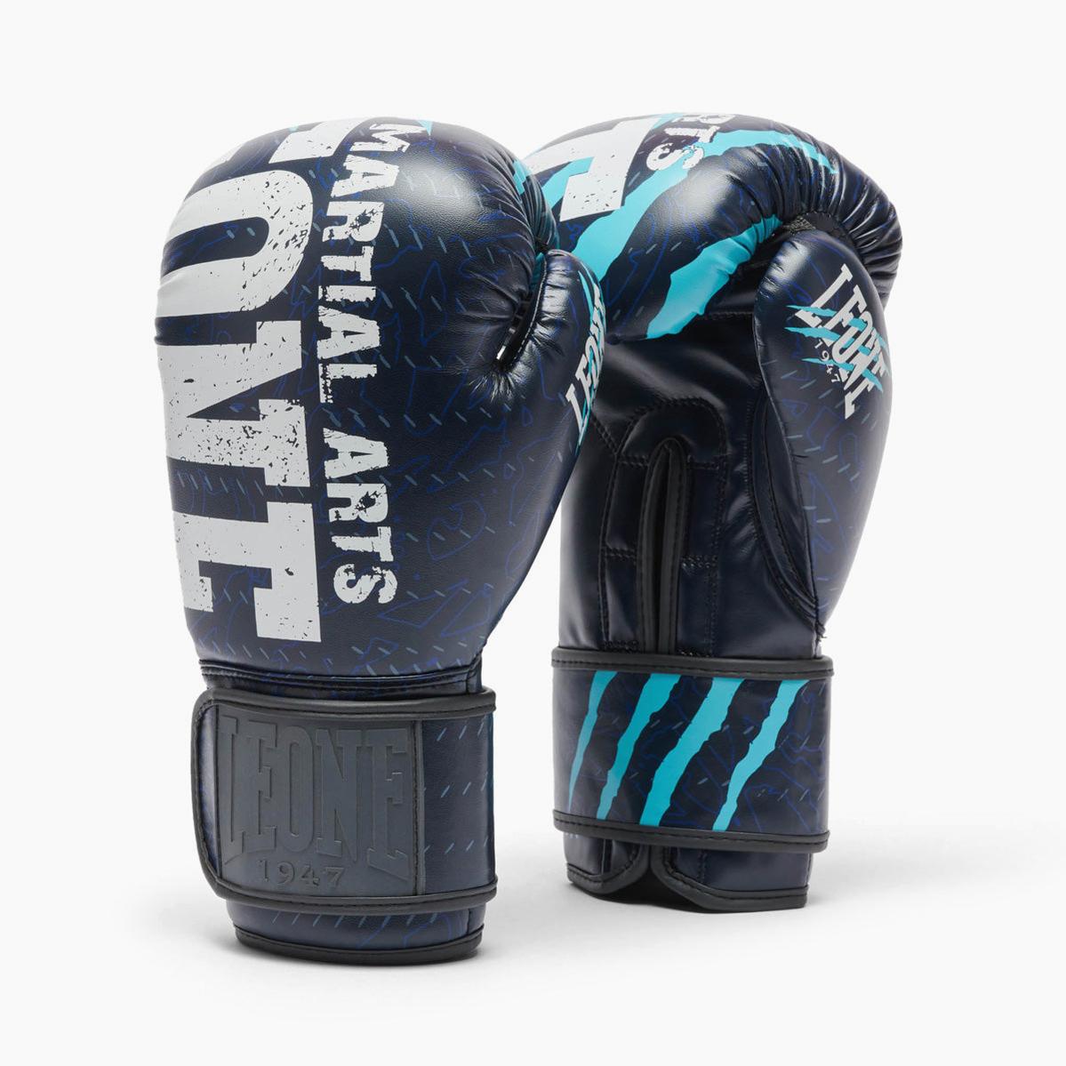 Leone GN004 Boxhandschuhe Blau – Ideal für Einsteiger & Freizeitboxer ...